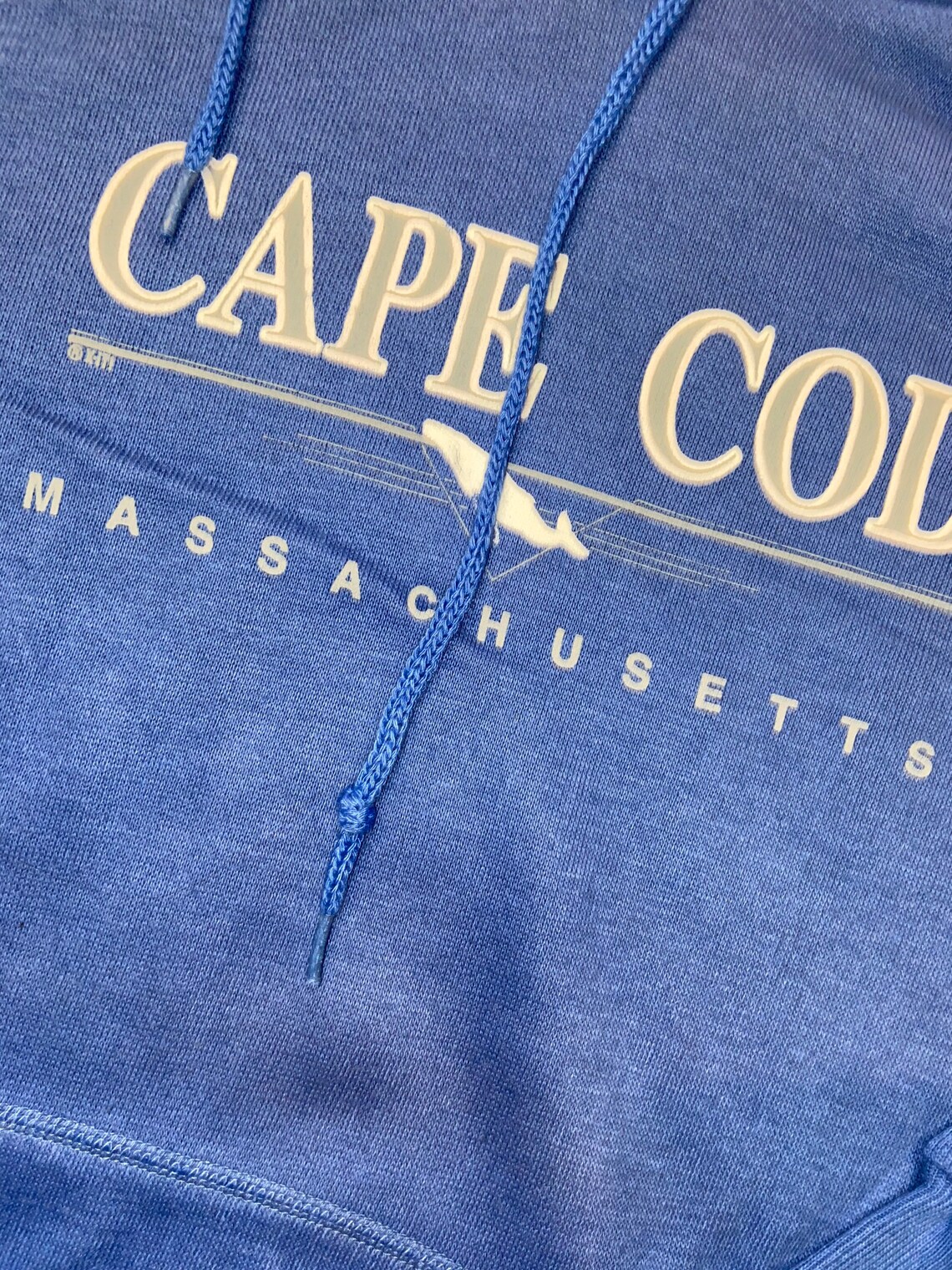 Vintage deadstock 80s Cape Cod hoodie sweatshirt | Etsy