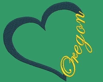 Oregon Ducks Embroidery Design - Etsy