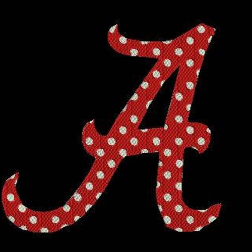 Alabama Machine Embroidery Design - Etsy