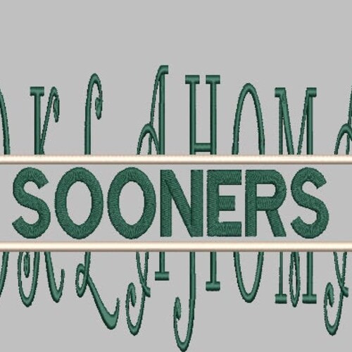 Oklahoma Embroidery Design. Oklahoma State Design. Machine - Etsy