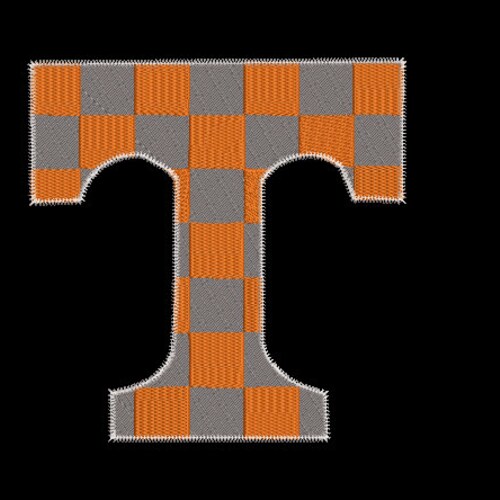 Tennessee Flag Circle Only 2 Choices Machine Embroidery - Etsy