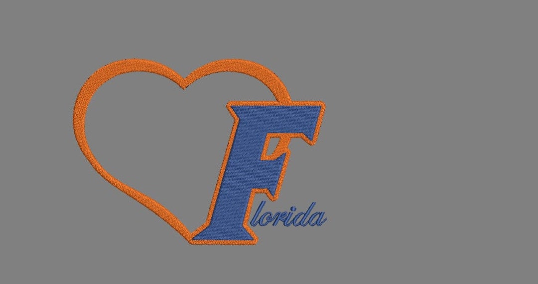 Florida Machine Embroidery Design - Etsy