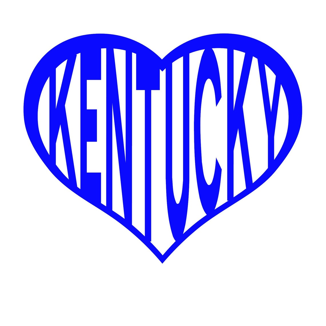 Kentucky SVG Cut Design - Etsy