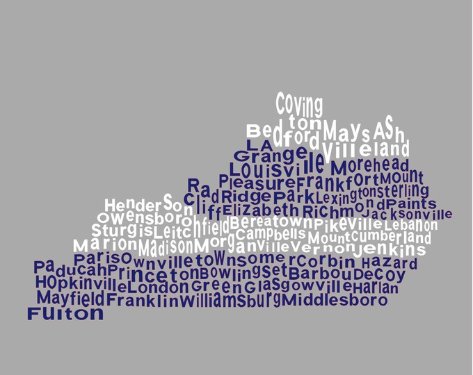 Kentucky SVG Cut Design - Etsy
