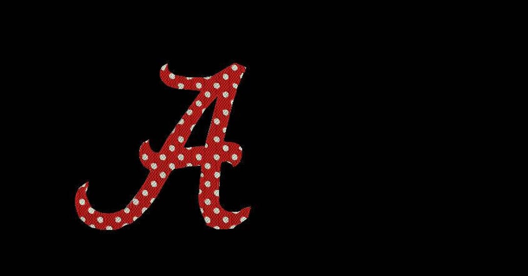 Alabama Machine Embroidery Design - Etsy