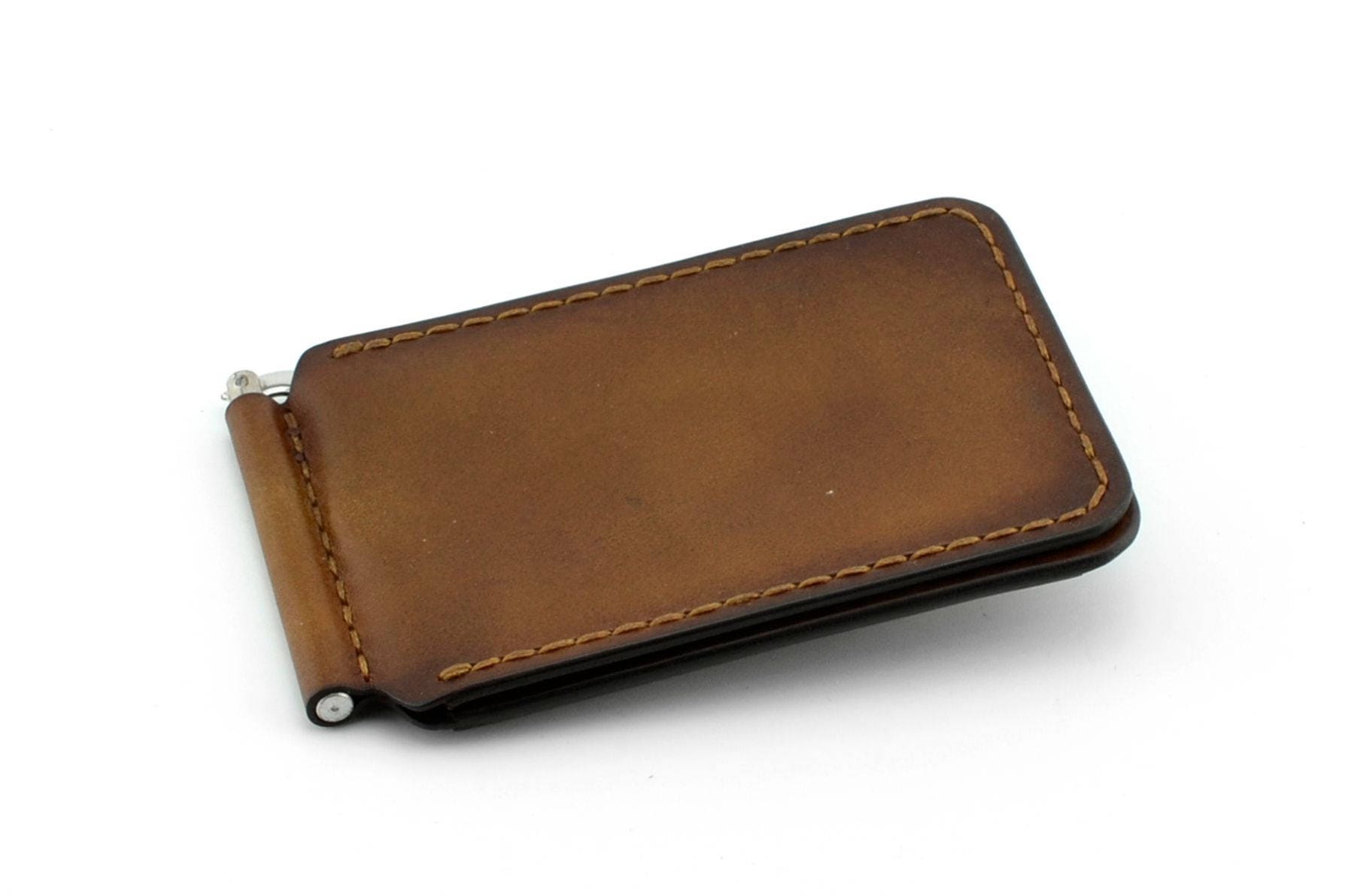 JOY Money Clip Wallet, PERSONALIZED Wallet, Minimalist Wallet, Hand ...