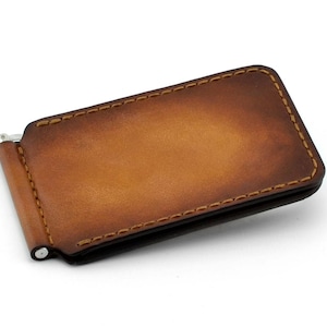 JOY Money Clip Wallet, PERSONALIZED Wallet, Minimalist Wallet, Hand ...