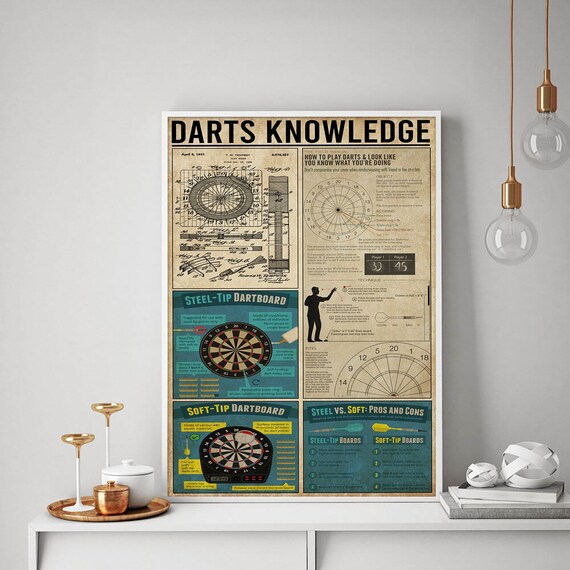 Soft Tip Dart Game Posters
