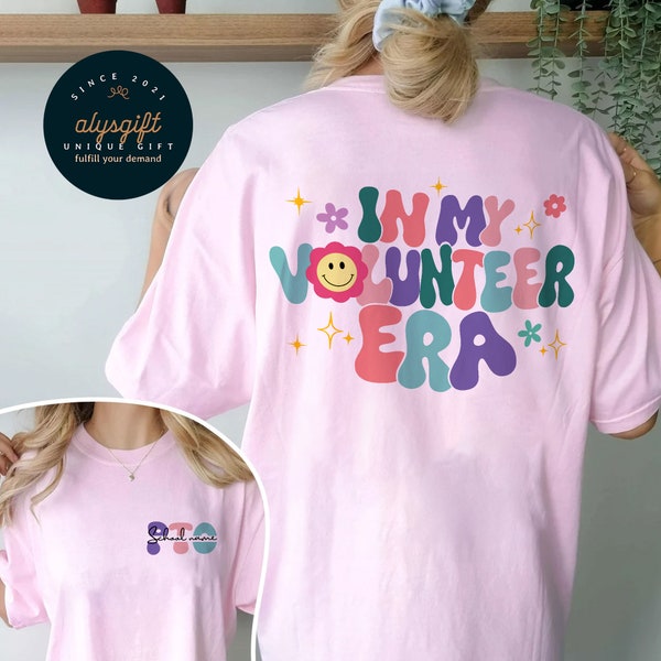 Volunteer Pto Shirt - Etsy