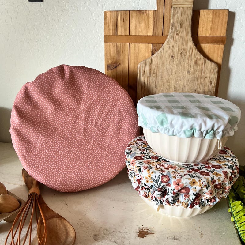 Reusable Bowl Covers - Etsy