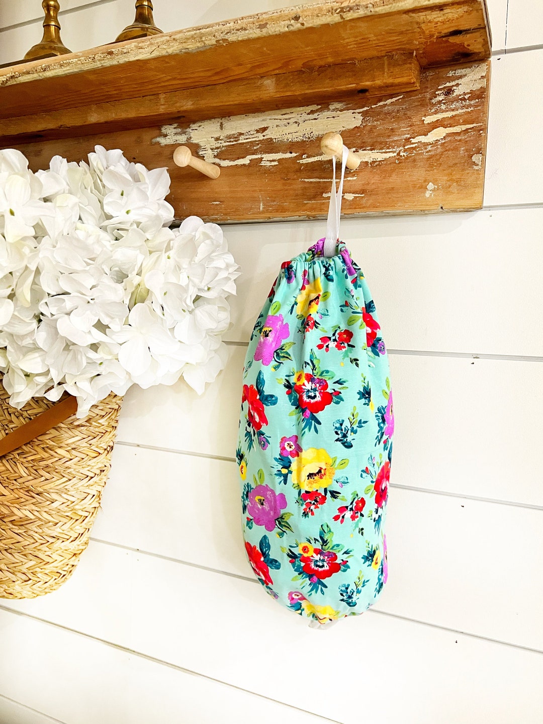Sweet Romance Plastic Bag Holder, Hanging Bag Holder, Plastic Bag ...