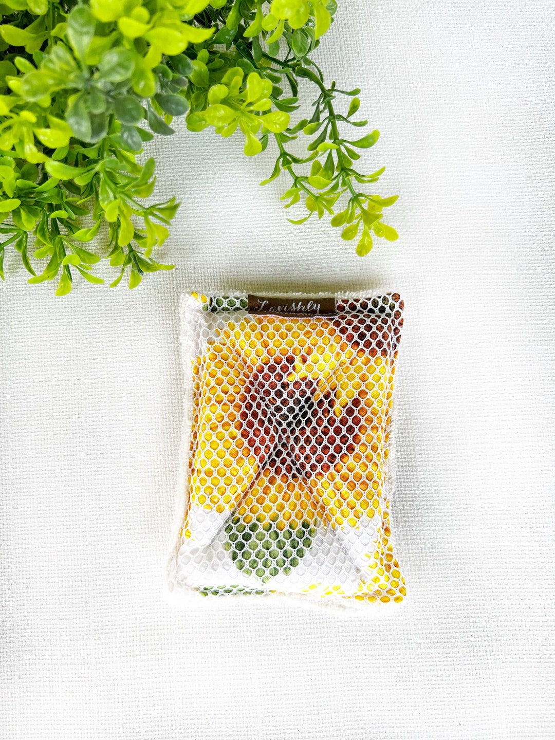 Sunflowers Unsponge, Reusable, Sponge, Dish Sponge, Zero Waste Sponge ...