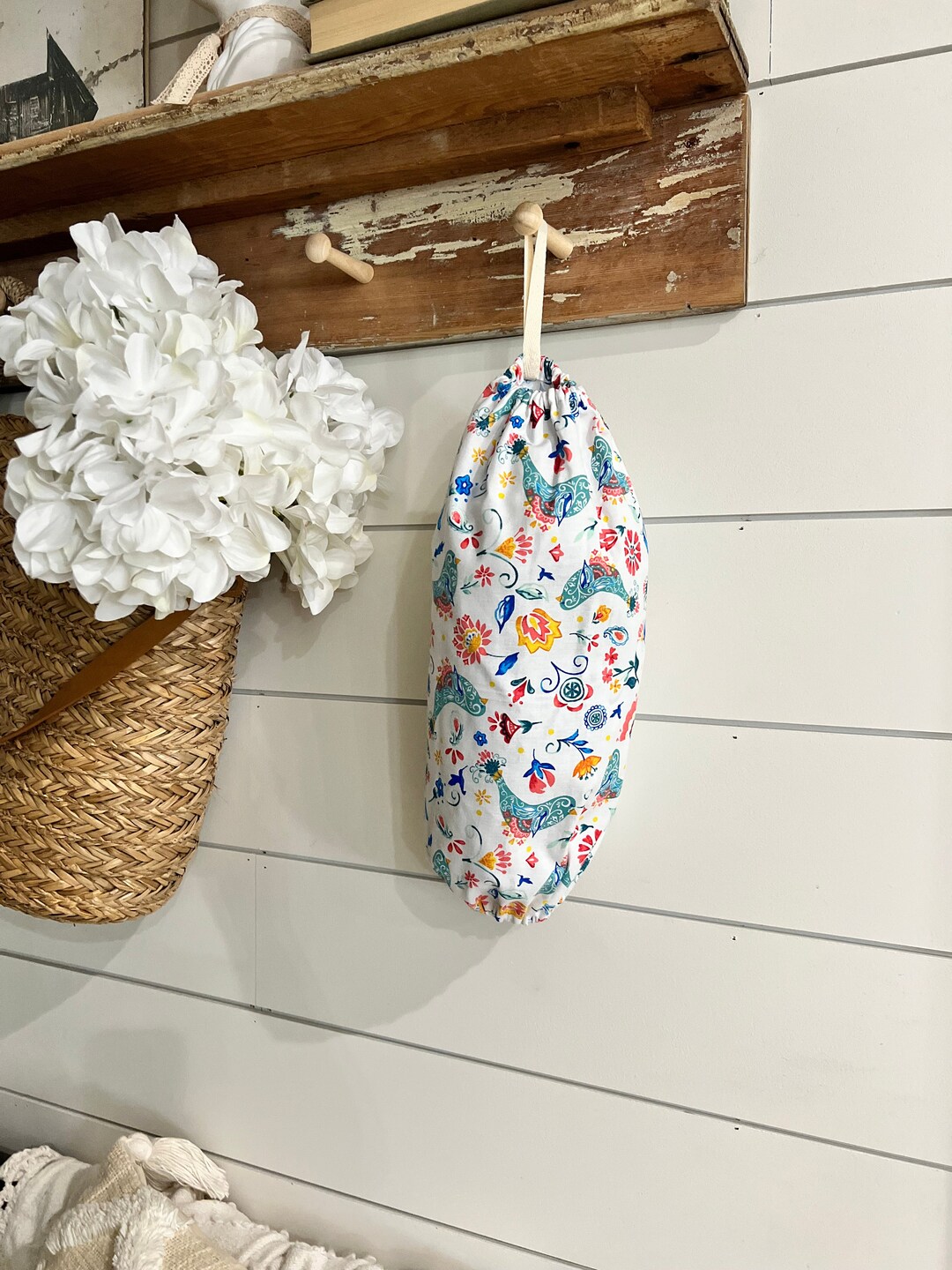 Maize Plastic Bag Holder, Hanging Plastic Bag Holder, Plastic Bag ...