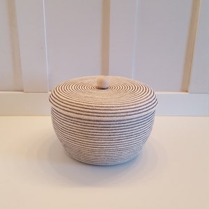 Rope Pot With Lid - Etsy
