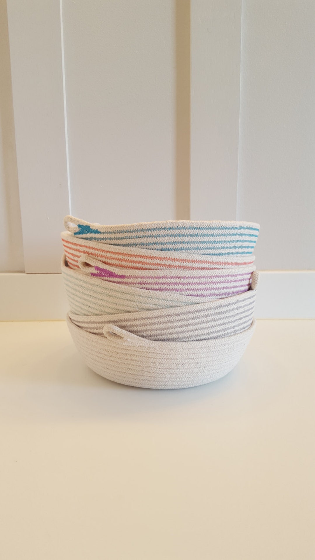 Small Rope Dishes - Etsy