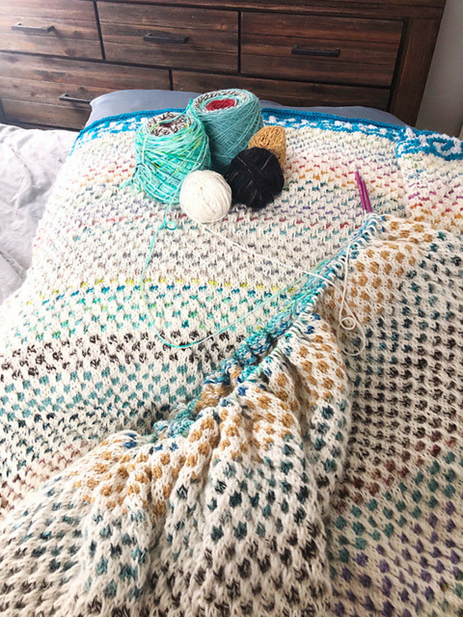 The Snicket Files Blanket PATTERN Knitting Pattern INSTANT - Etsy