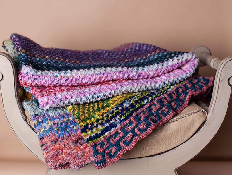 The Snicket Files Blanket PATTERN, Knitting Pattern, INSTANT DOWNLOAD ...