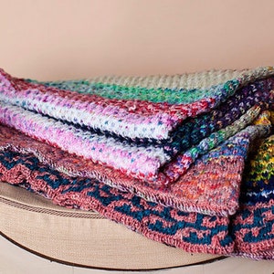The Snicket Files Blanket PATTERN, Knitting Pattern, INSTANT DOWNLOAD ...