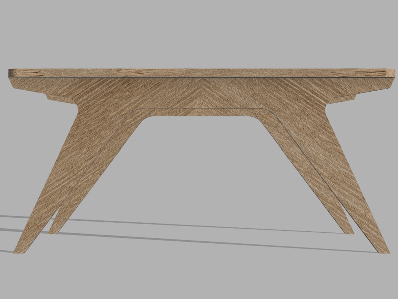 Mid Century Modern Coffee Table Leg Template SPIDER LEG - Files Only Ai ...