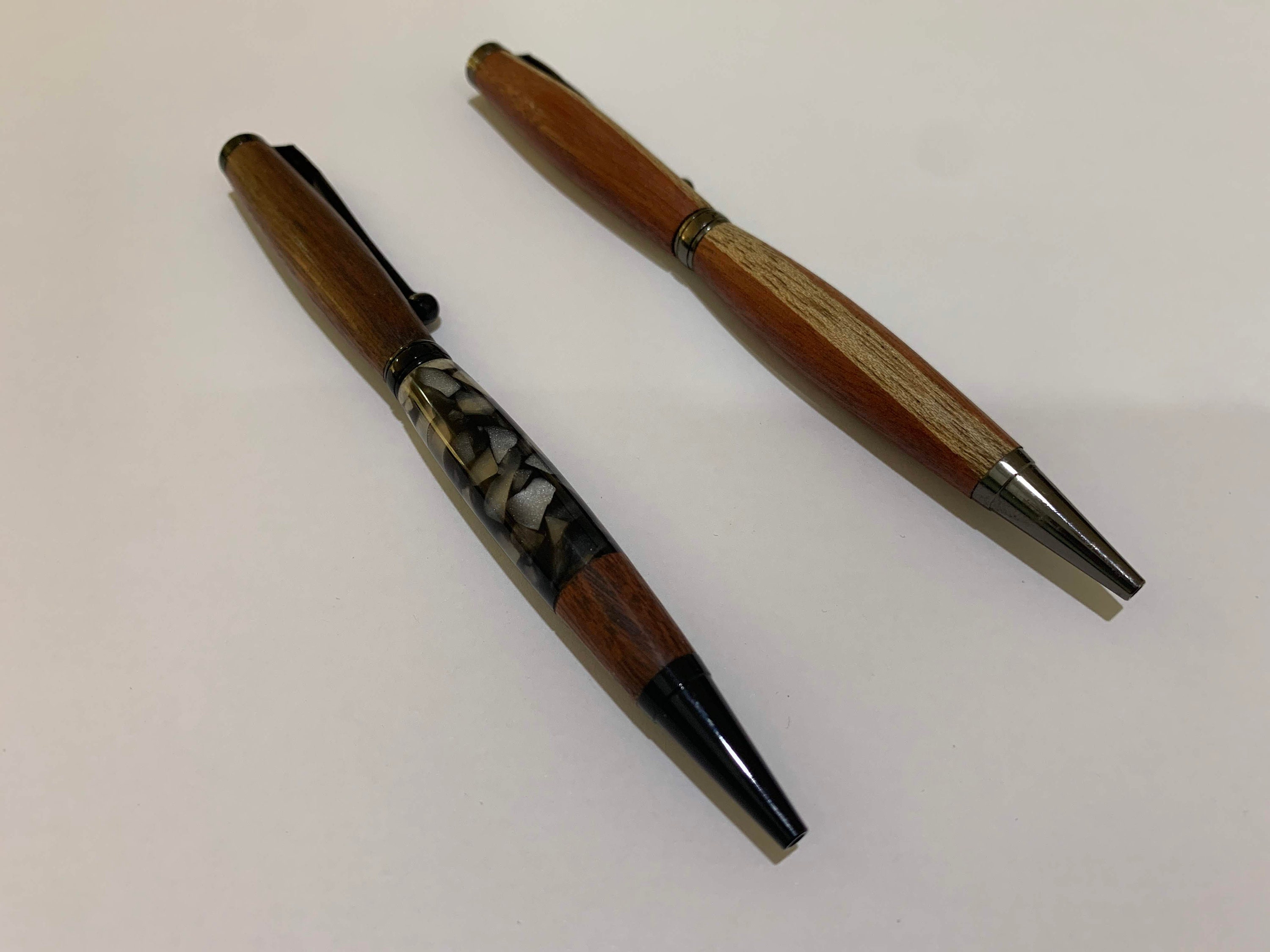 Handmade Wooden Pens, Streamline Ballpoint Twist Pens - Etsy Australia