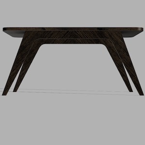 Mid Century Modern Coffee Table Leg Template - Files Only Ai Svg Pdf ...