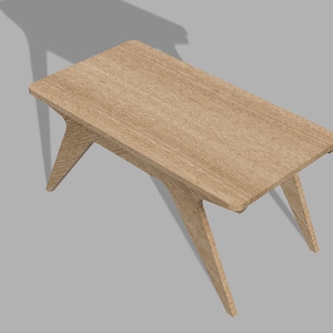 Mid Century Modern Coffee Table Leg Template SPIDER LEG - Files Only Ai ...