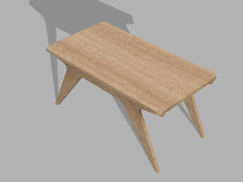 Mid Century Modern Coffee Table Leg Template SPIDER LEG - Files Only Ai ...