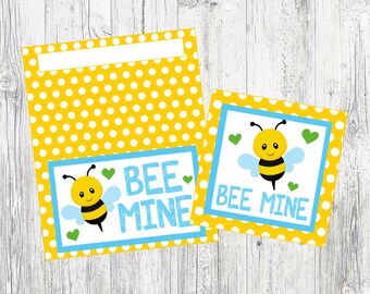 Bee Mine Valentine - Etsy