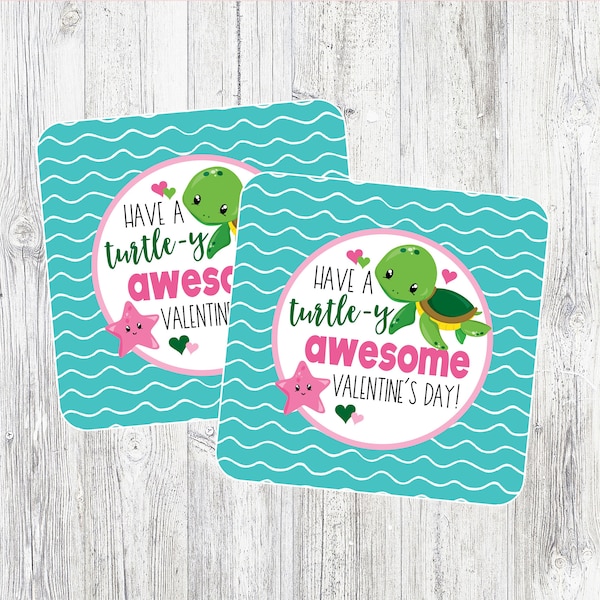 Turtle Valentine - Etsy
