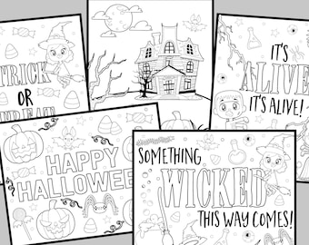 Printable Thanksgiving Coloring Pages for Kids or Adults | Etsy