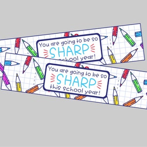 You Are Going to Be so SHARP This School Year! Back to School Student ...