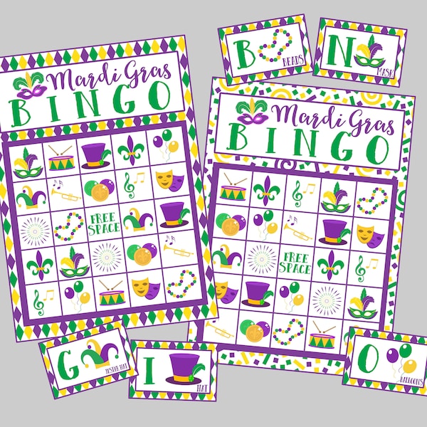 Mardi Gras Activity - Etsy