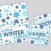 Warm Winter Wishes Gift Tags and Bag Toppers. Winter Tags & Treat ...