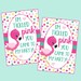 Printable Flamingo Favor Tags. I'm Tickled Pink You Came to My Party ...