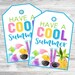 Printable Have A Cool Summer Tags. Tags for End of School Year, Class ...