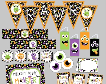 Monster Mash Halloween Party Printable Download - Etsy UK