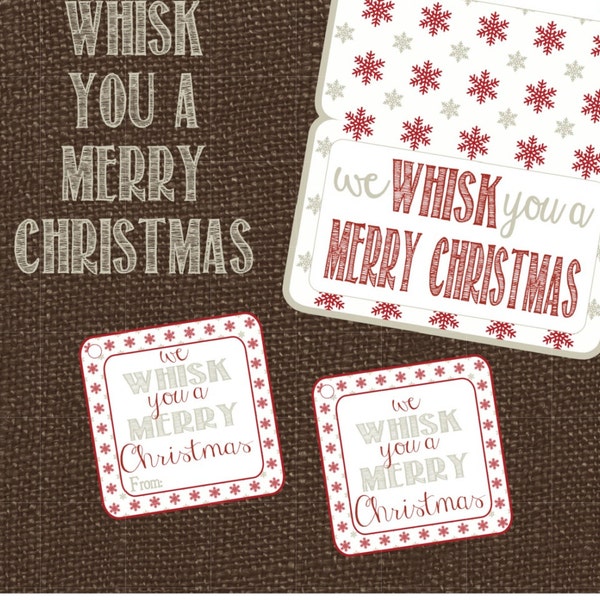 We Whisk You a Merry Christmas - Etsy