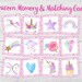 Unicorn Memory & Matching Game. Instant Digital Download | Etsy