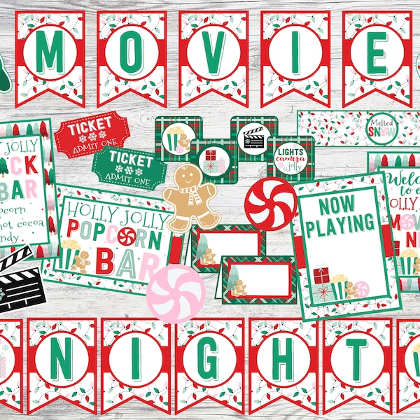 Movie Night Decorations - Etsy