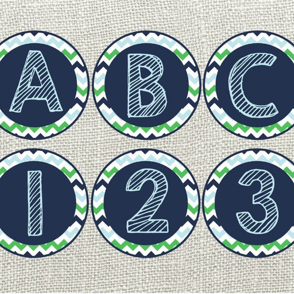 Chevron Baby Banner - Etsy