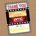 Thank You for A Picture Perfect Year Movie Gift Card. Teacher ...