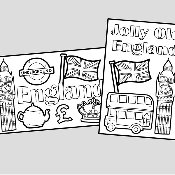 London Coloring Page - Etsy