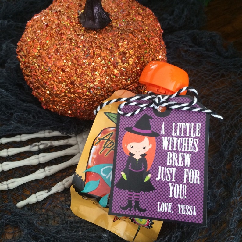 A Little Witches Brew Just for You Halloween Tags. Perfect - Etsy