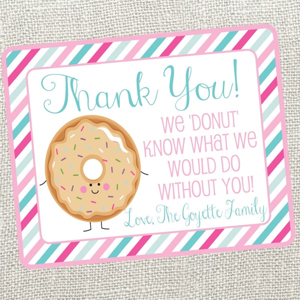 Donut Know What We Would Do Without You - Etsy