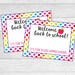 Printable Kiss Summer Goodbye Lip Balm Cards. Welcome Back to School ...
