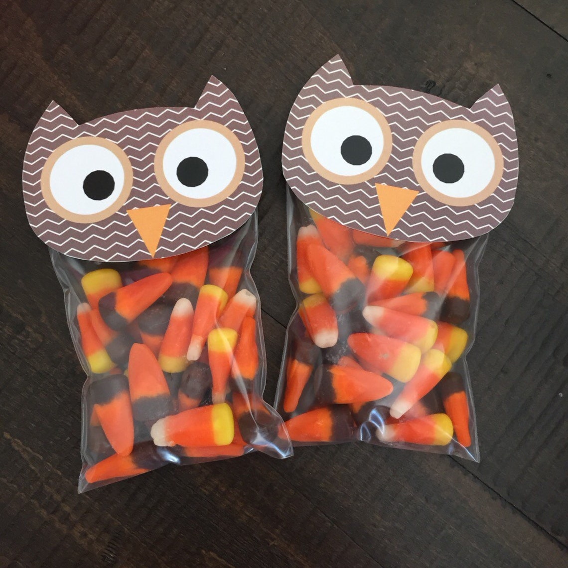 Owl Bag Topper. Perfect Party Favor for Fall Owl Woodland - Etsy
