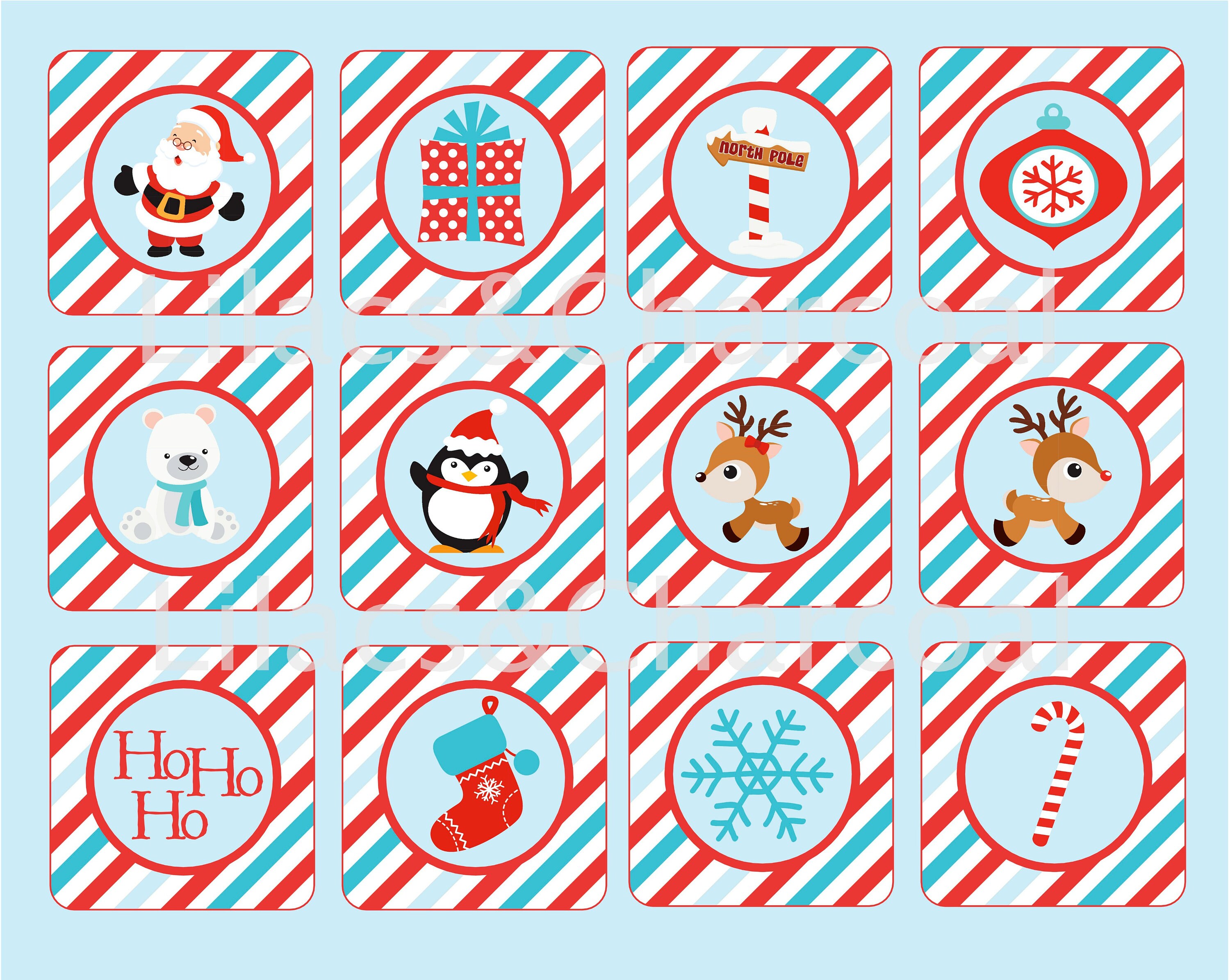 North Pole Party Decoration Package. Printable Party for Christmas ...