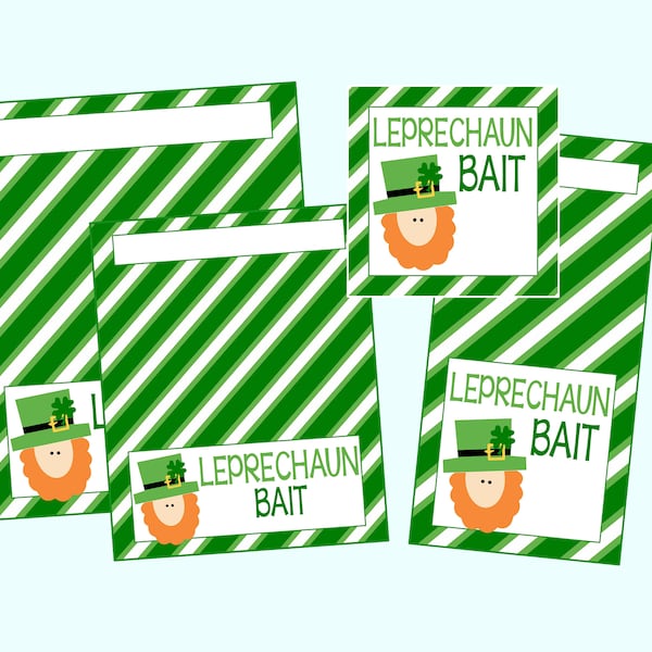 Leprechaun Bait Tag - Etsy