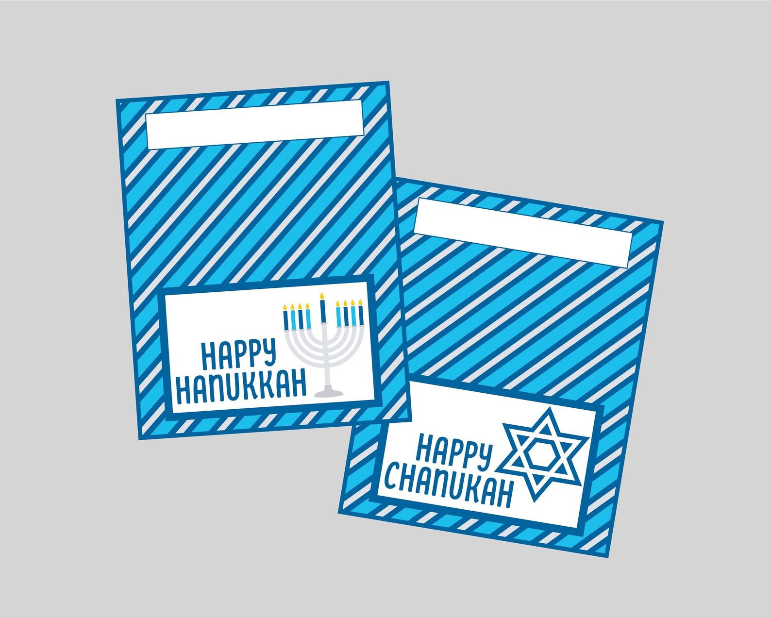 Hanukkah Gift Tags and Bag Toppers. Chanukah Hanukkah Treat | Etsy
