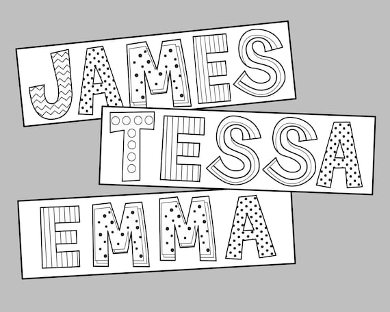 Personalized Bookmarks To Color Free Printable Coloring Page Bookmarks